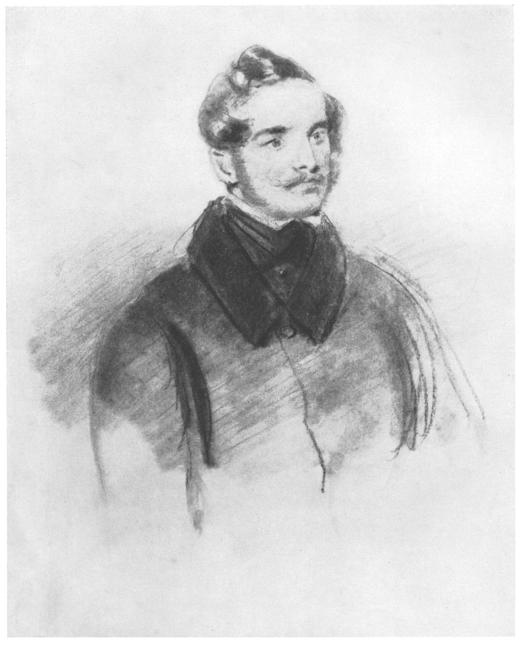 Study for the Oil Painting Portrait of Friedrich von Boxberg